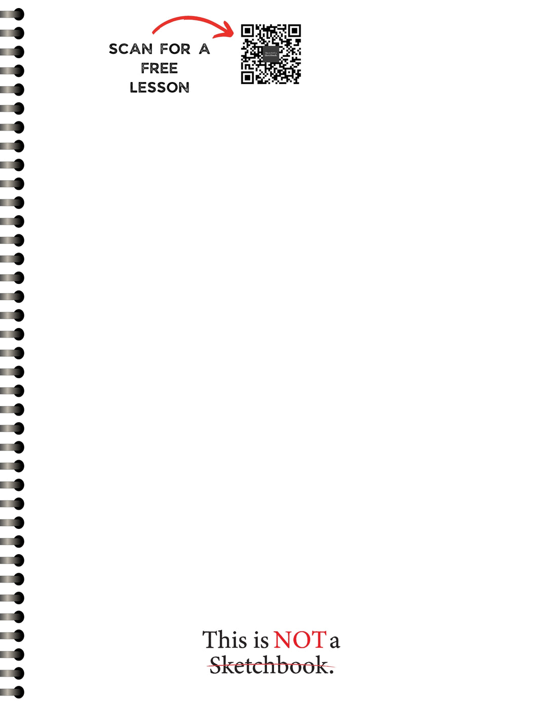 Free Lesson – This is Not a Sketchbook: It's an Art Class